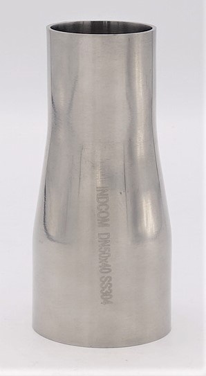 Concentric reducer, welding, long | DN 50/40 | IndComcz.com