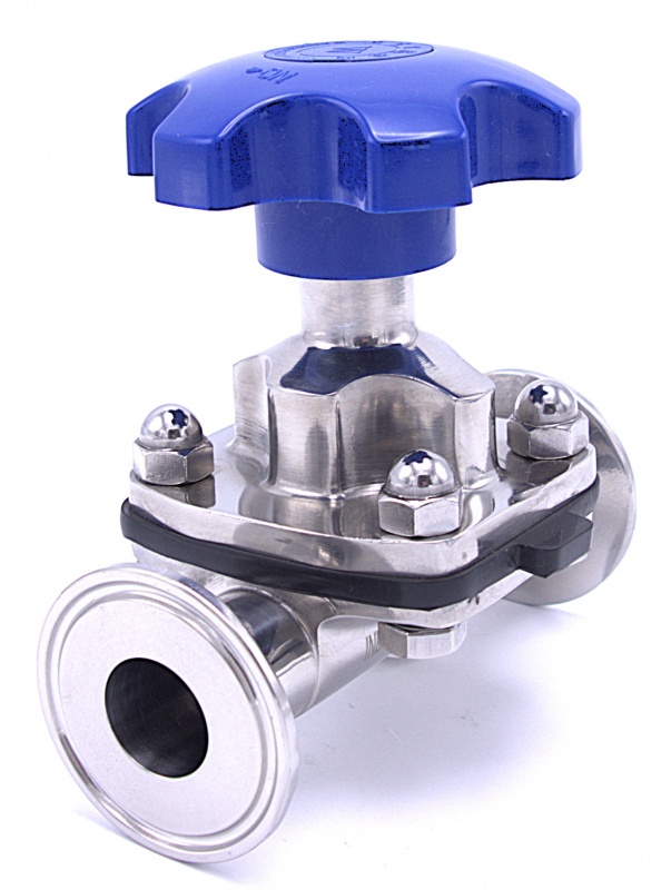 Diaphragm valve, clamp C-C | DN20(CLAMP 50.5 mm) | IndComcz.com