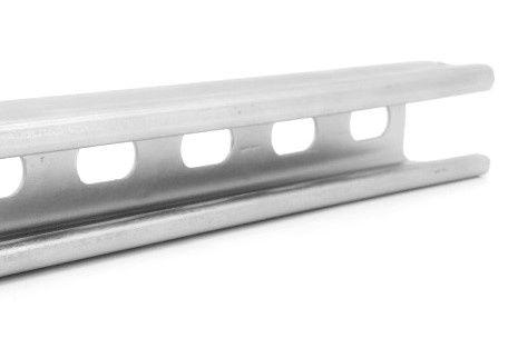 Perforated galvanized mounting beam | IndComcz.com