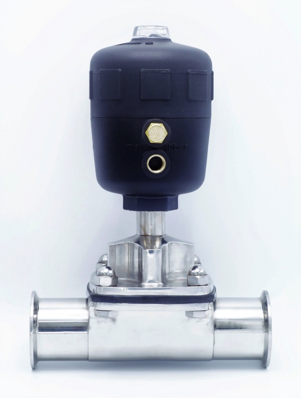 Pneumatically Operated Diaphragm Valve, CLAMP Connection | DN50 ...