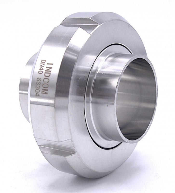 Stainless Steel Welded Union According to the Standard DIN11851| DN20 ...