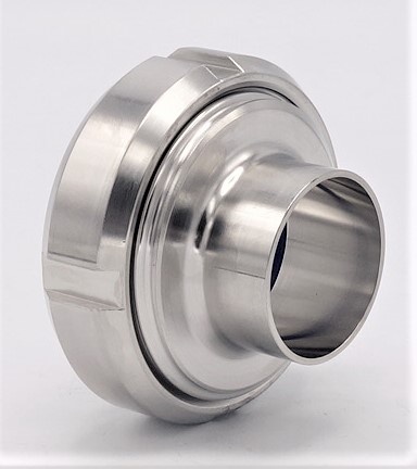 Stainless Steel Welded Union According to the Standard DIN11851 | DN65 ...