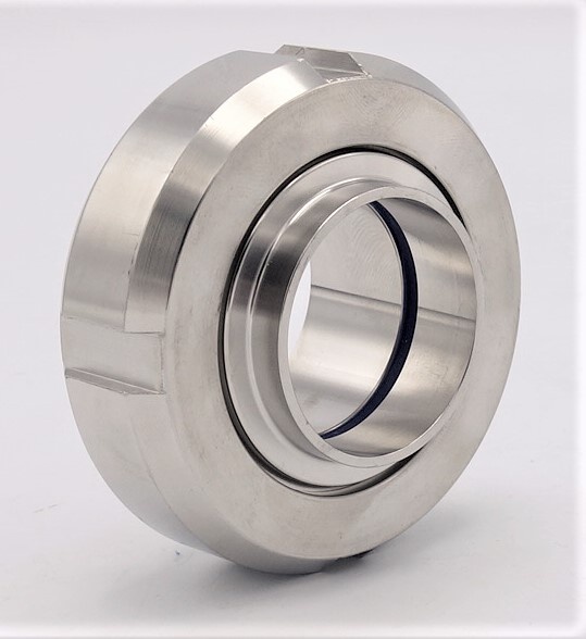 Stainless Steel Welded UNION According to the Standard SMS | DN38 ...